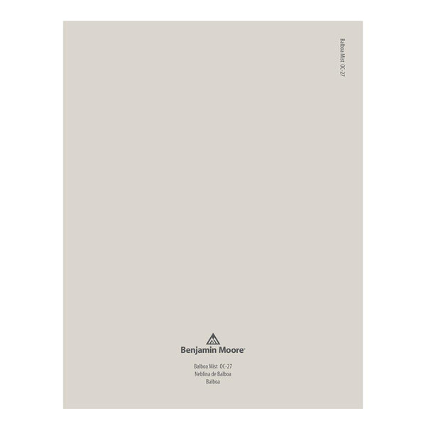 OC-27 Balboa Mist a Paint Color by Benjamin Moore | JC Licht