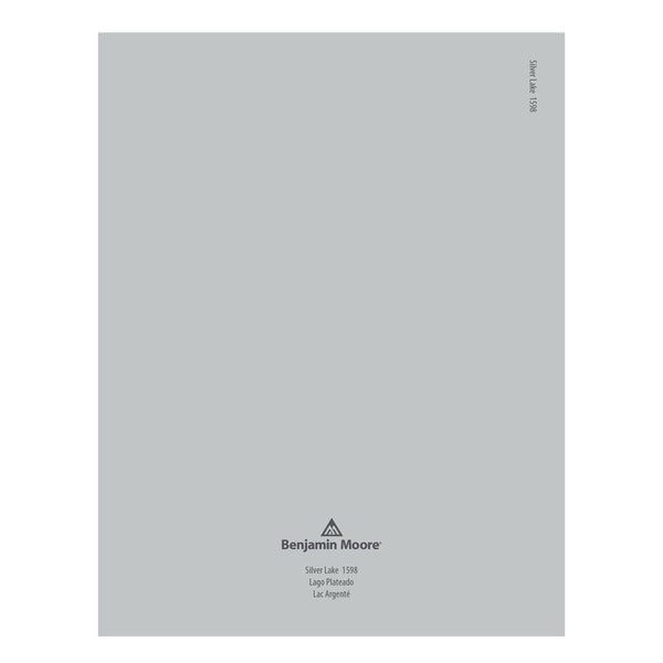 1598 Silver Lake a Paint Color by Benjamin Moore | JC Licht