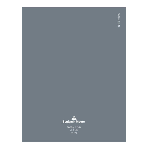 2127-40 Wolf Gray a Paint Color by Benjamin Moore | JC Licht